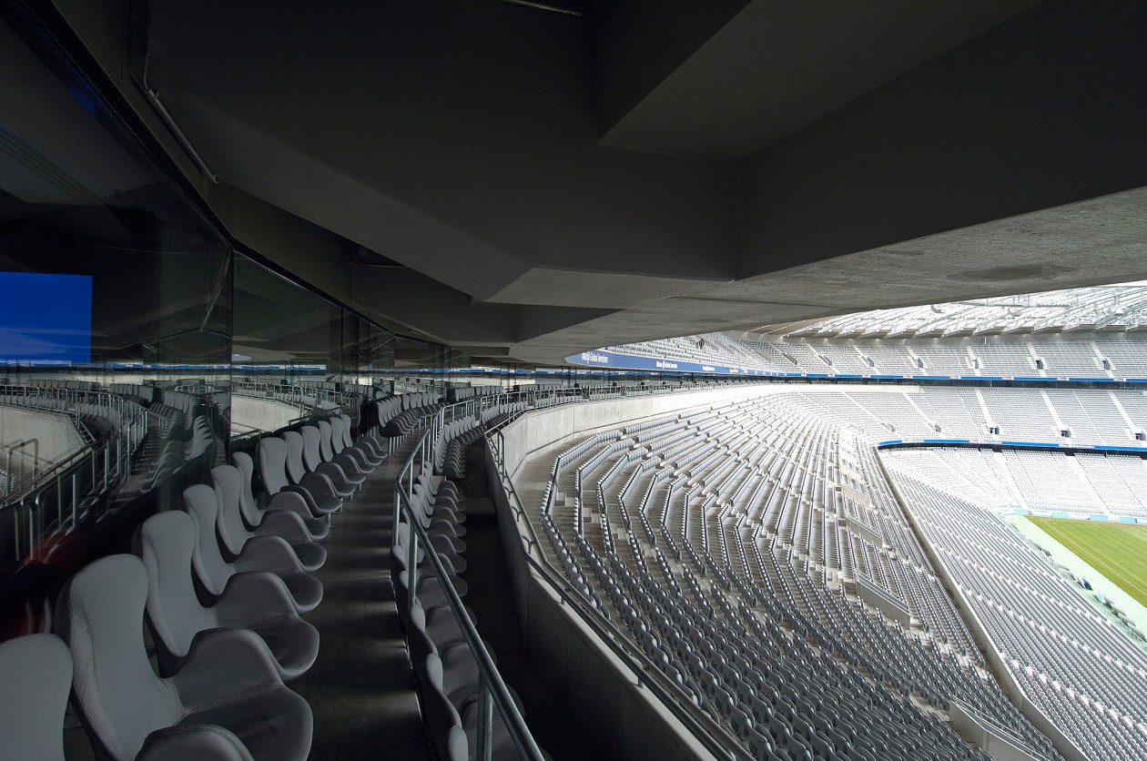 Ausbau VIP-Loge Allianz Arena in München ‹ MMZ Architekten